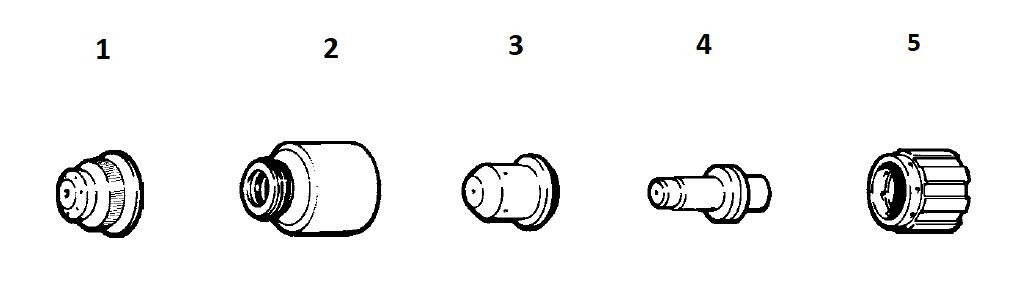 Hypertherm PAC105T Powermax 190c Torch