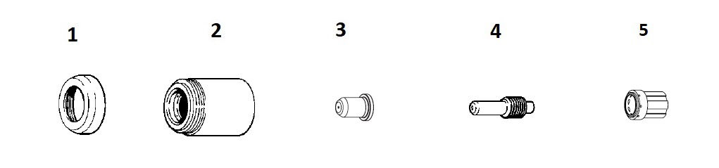 Hypertherm PAC123T Powermax 600 Torch