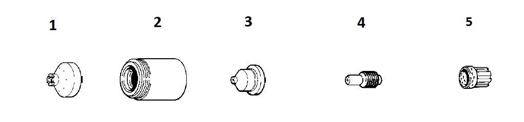 Hypertherm PAC123T Powermax 600 Torch