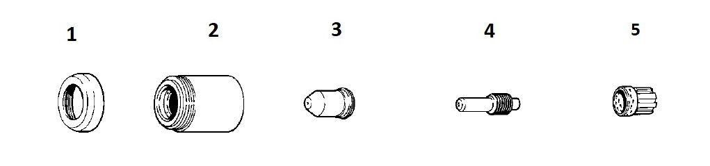 Hypertherm PAC123T Powermax 600 Torch