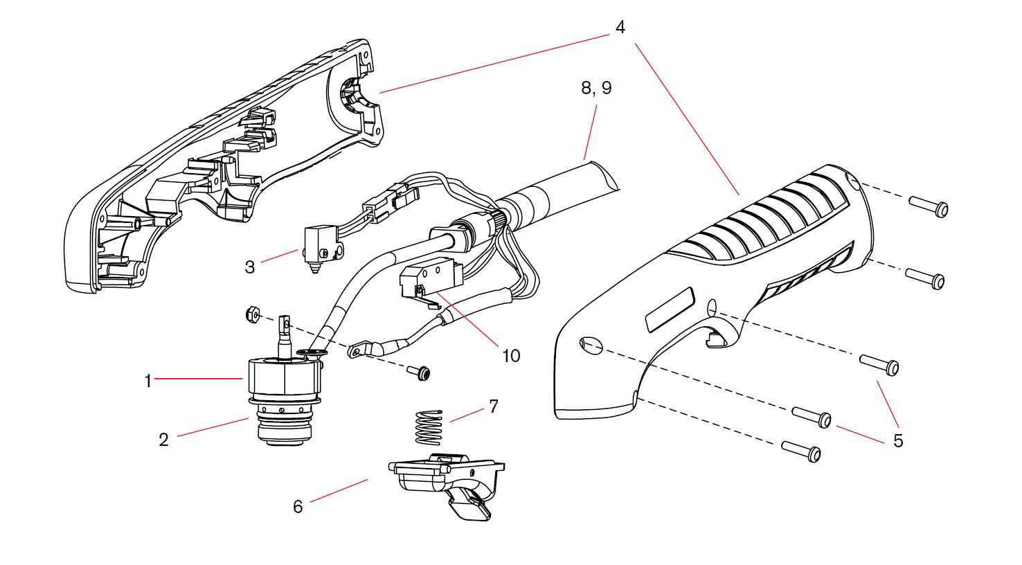 Hypertherm T45V PMX 45 Hand Torch